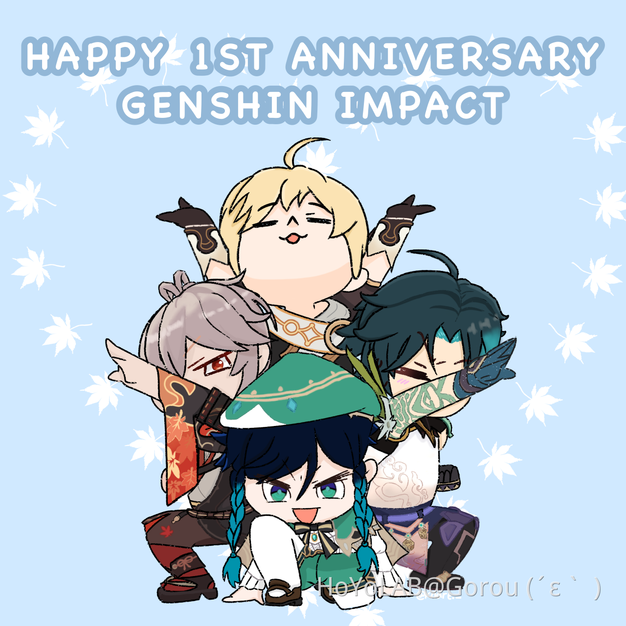 Happy 1st Anniversary Genshin Impact!!! Genshin Impact | HoYoLAB