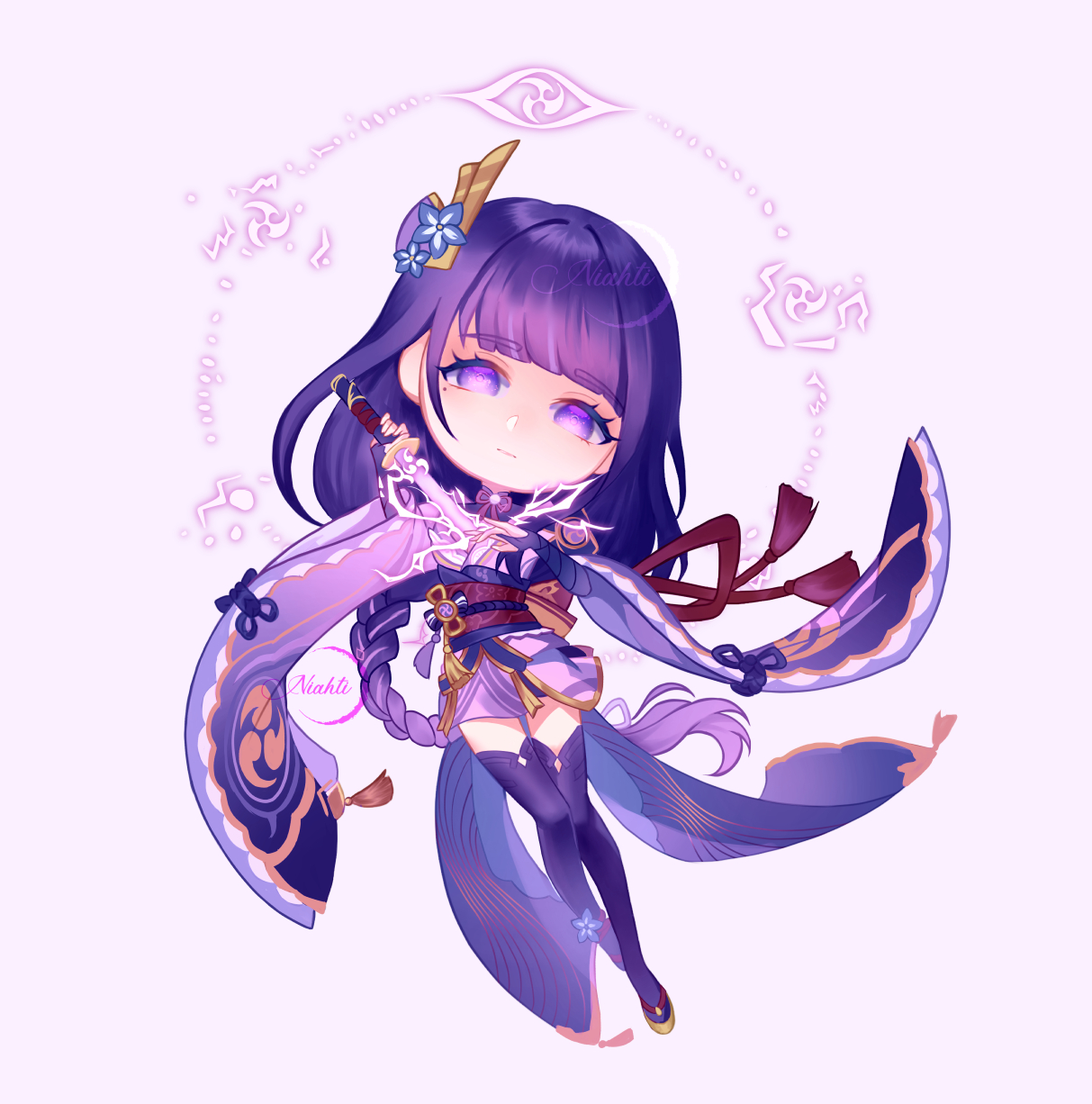 Shogn Raider Chibi Genshin Impact | HoYoLAB