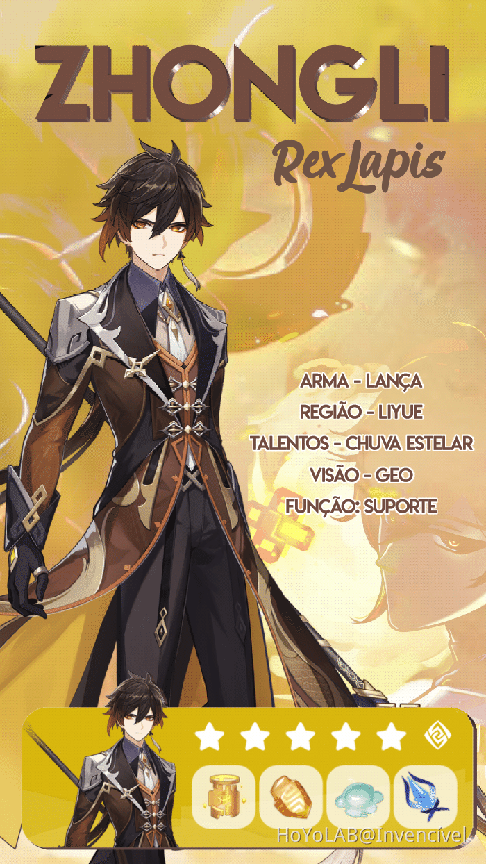 Zhongli - Rex Lapis Morax Genshin Impact | HoYoLAB