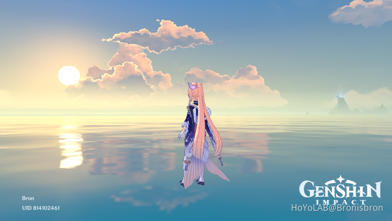 Weird way to watch the sun Genshin Impact | HoYoLAB