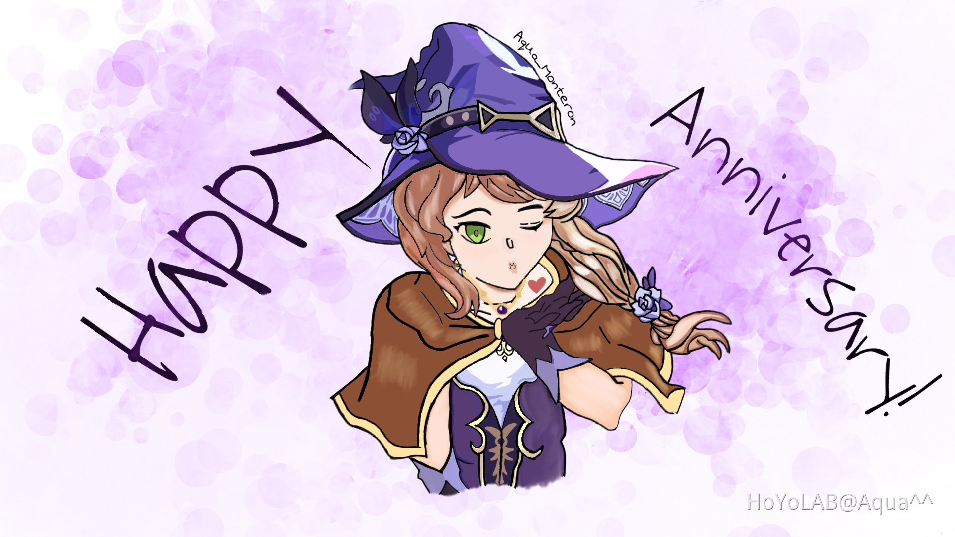 Lisa's " Anniversary Kiss " Genshin Impact | HoYoLAB