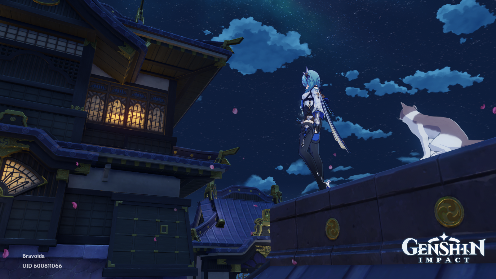 Eula and a cat :3 Genshin Impact | HoYoLAB