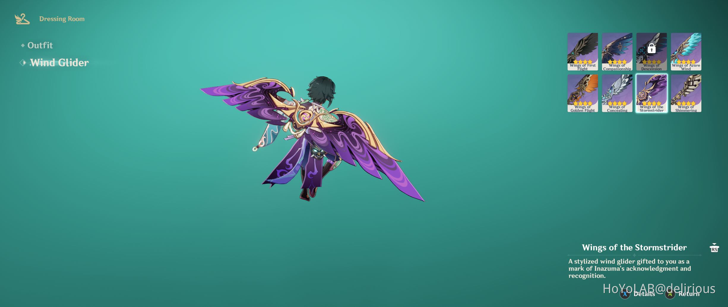 Xiao looks cooler with Purple Wings. Genshin Impact | HoYoLAB
