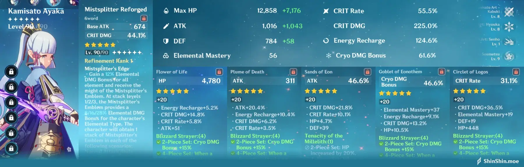 Character Profile Card Generator Genshin Impact | HoYoLAB
