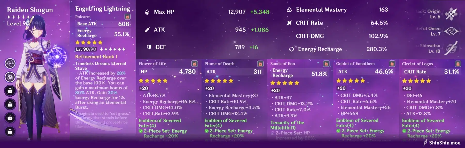 Character Profile Card Generator Genshin Impact | HoYoLAB