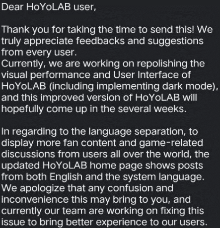 Ulasan mengenai aplikasi HoYoLAB v1.5 -Update- | HoYoLAB