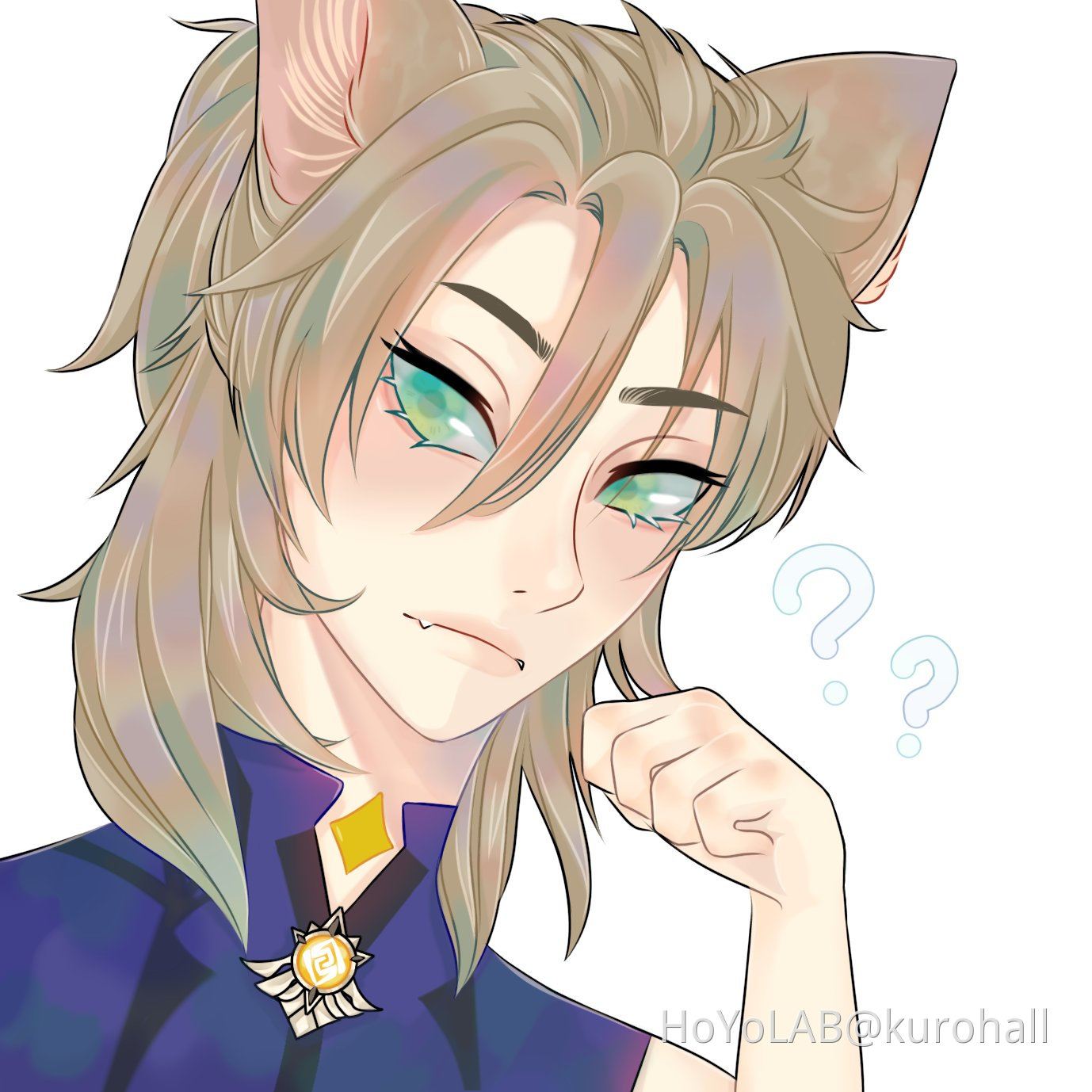 catbedo (Cat Albedo?!?) Genshin Impact | HoYoLAB