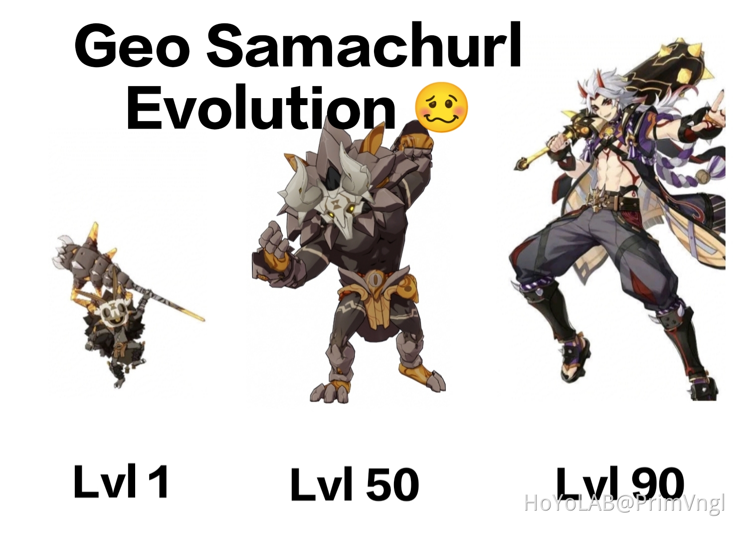 Geo Samachurl Evolution 🥴 Genshin Impact | HoYoLAB