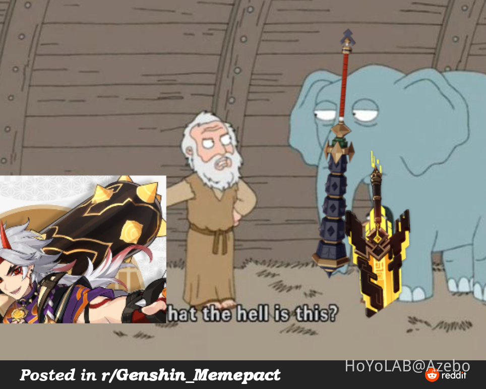 Itto and his weapon memes | Genshin Impact | HoYoLAB