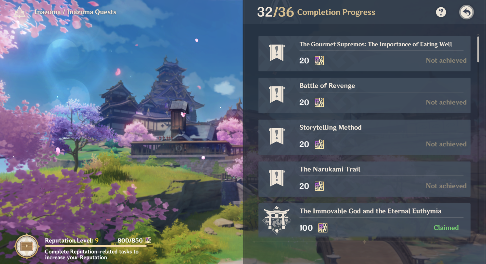 Help whit inazuma quest Genshin Impact | HoYoLAB