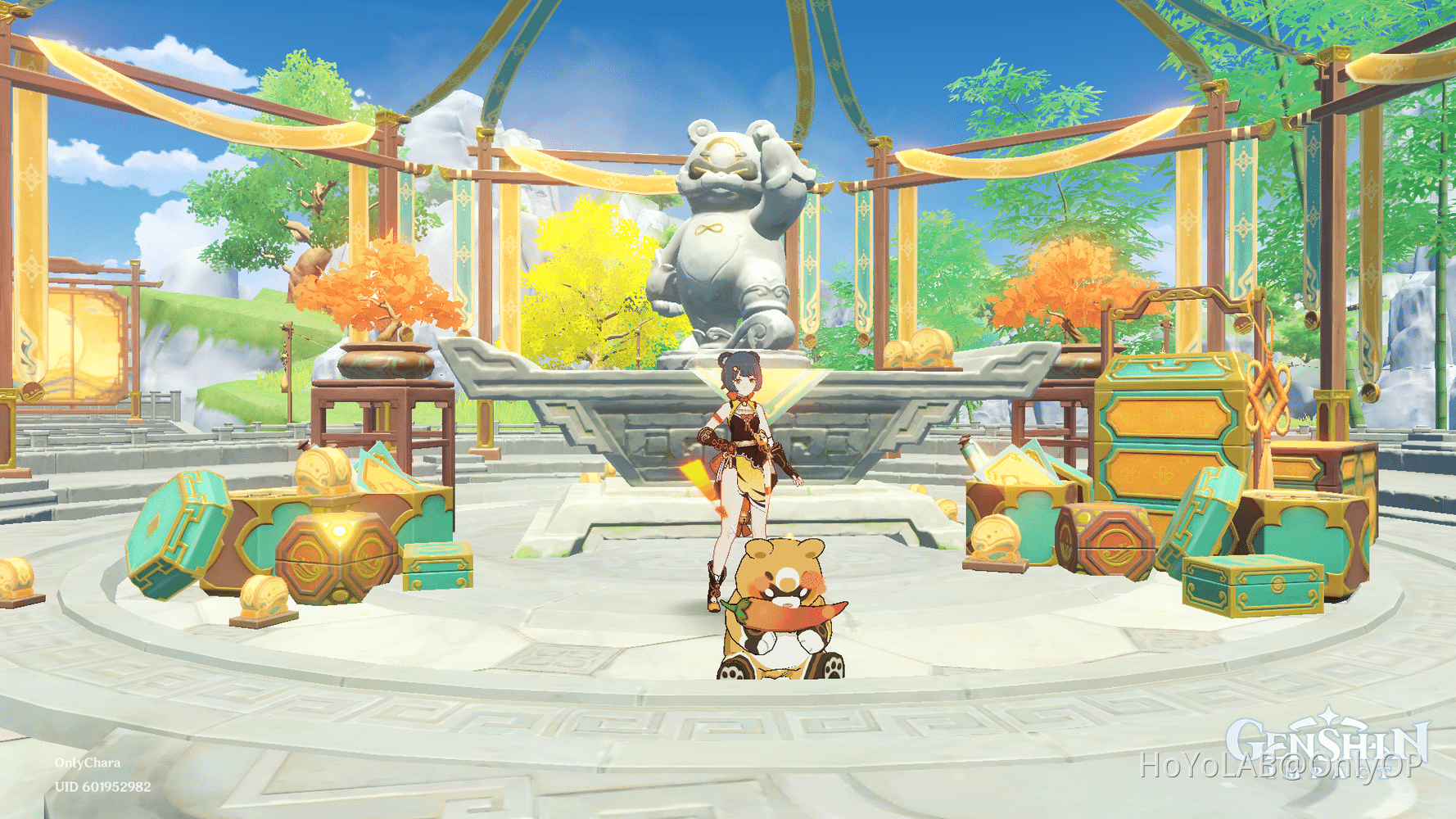 Memorial pictures from moonlight event Genshin Impact | HoYoLAB