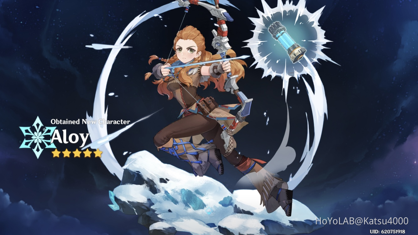 Aloy on IOS Genshin Impact | HoYoLAB
