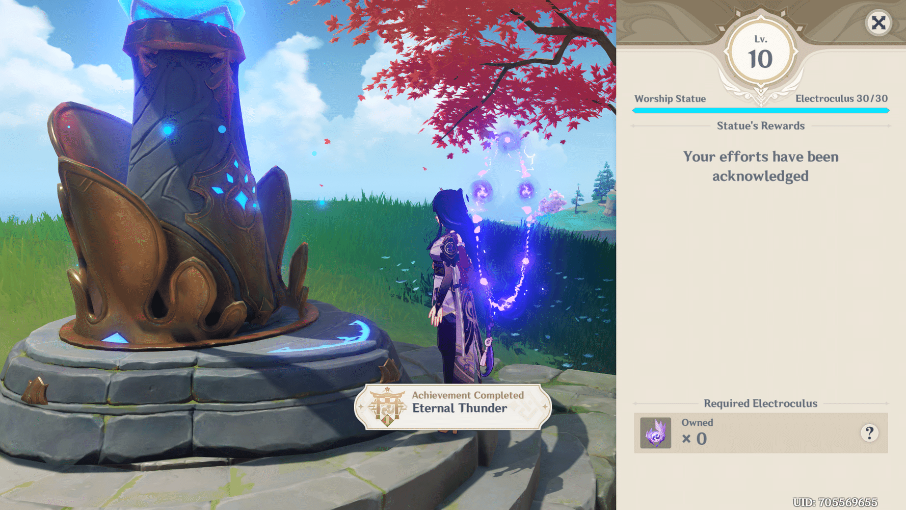 Inazuma Statue finally Complete!! Genshin Impact | HoYoLAB