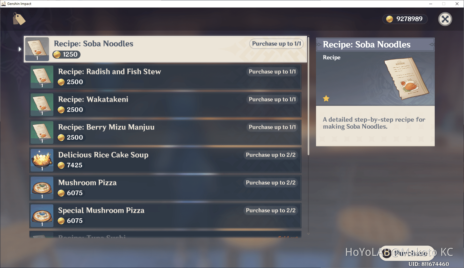 2.2 New recipe at Kiminami Restaurant !!! | Genshin Impact | HoYoLAB