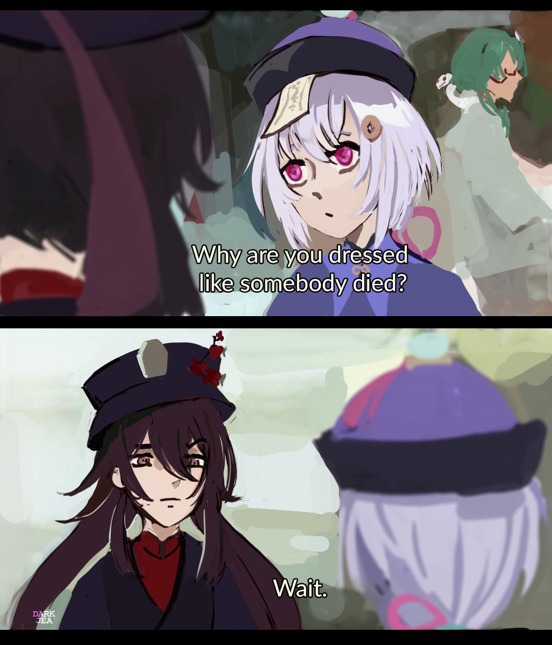 Qiqi & Hu Tao Genshin Impact | HoYoLAB