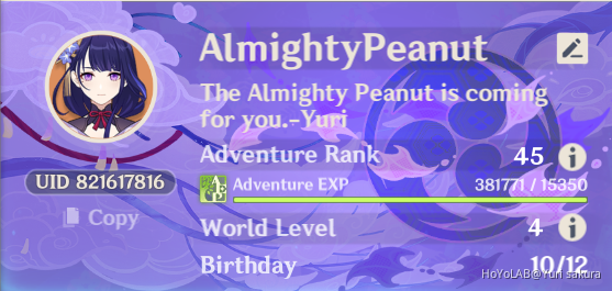 A Warning Message Genshin Impact | HoYoLAB