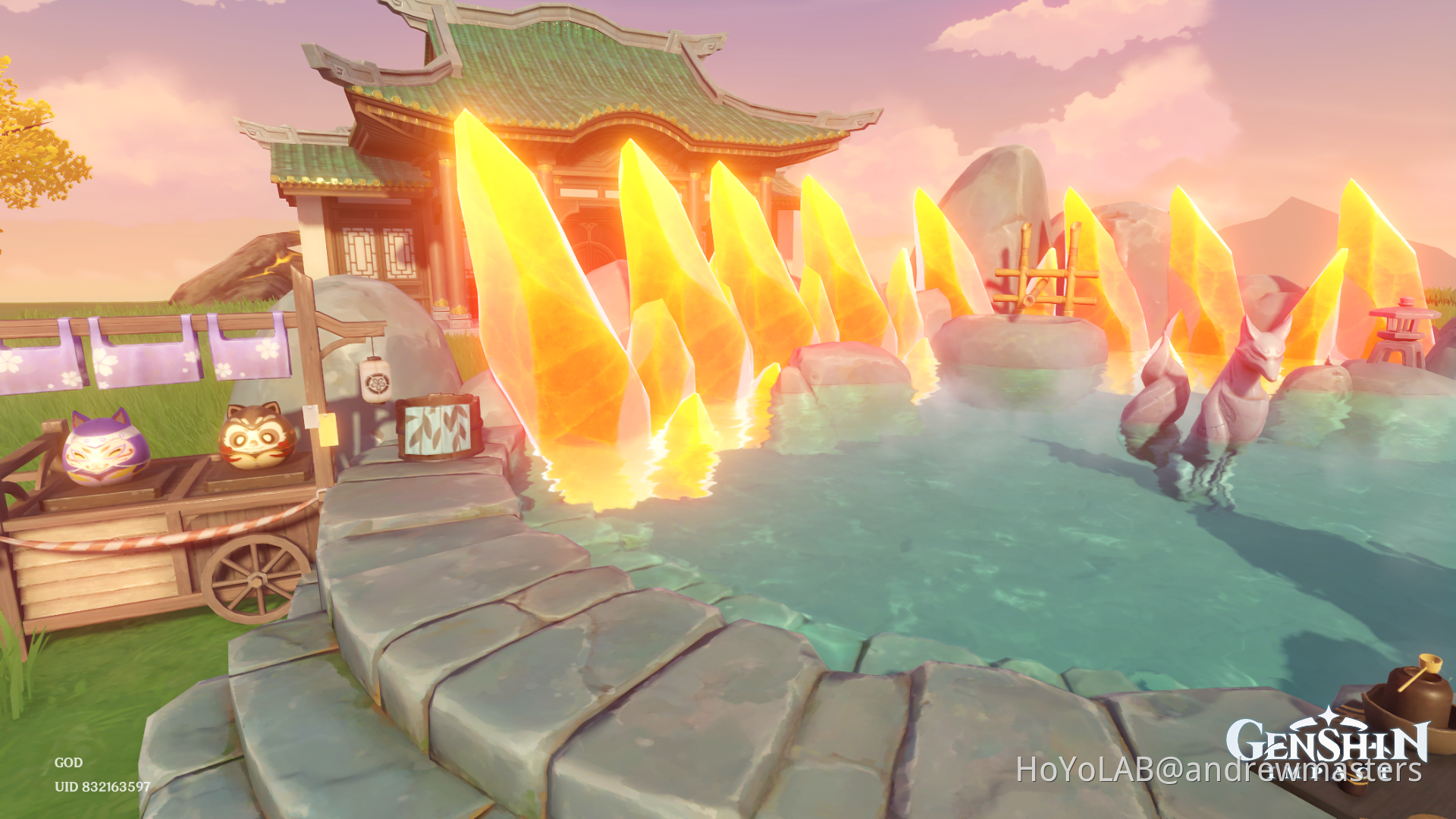 My Inazuma Hot Spring Genshin Impact | HoYoLAB