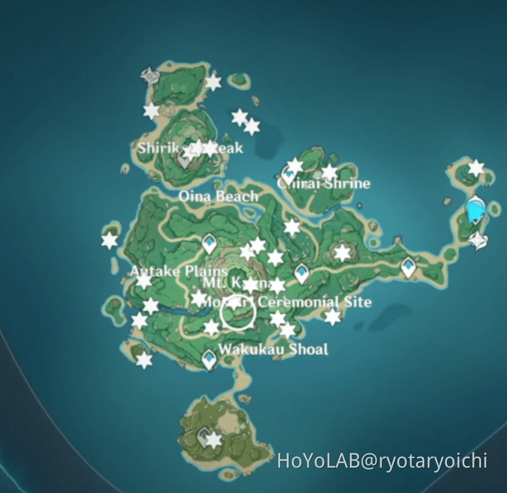 All 30 Electroculus Locations on Tsurumi Island | Genshin Impact Guide ...