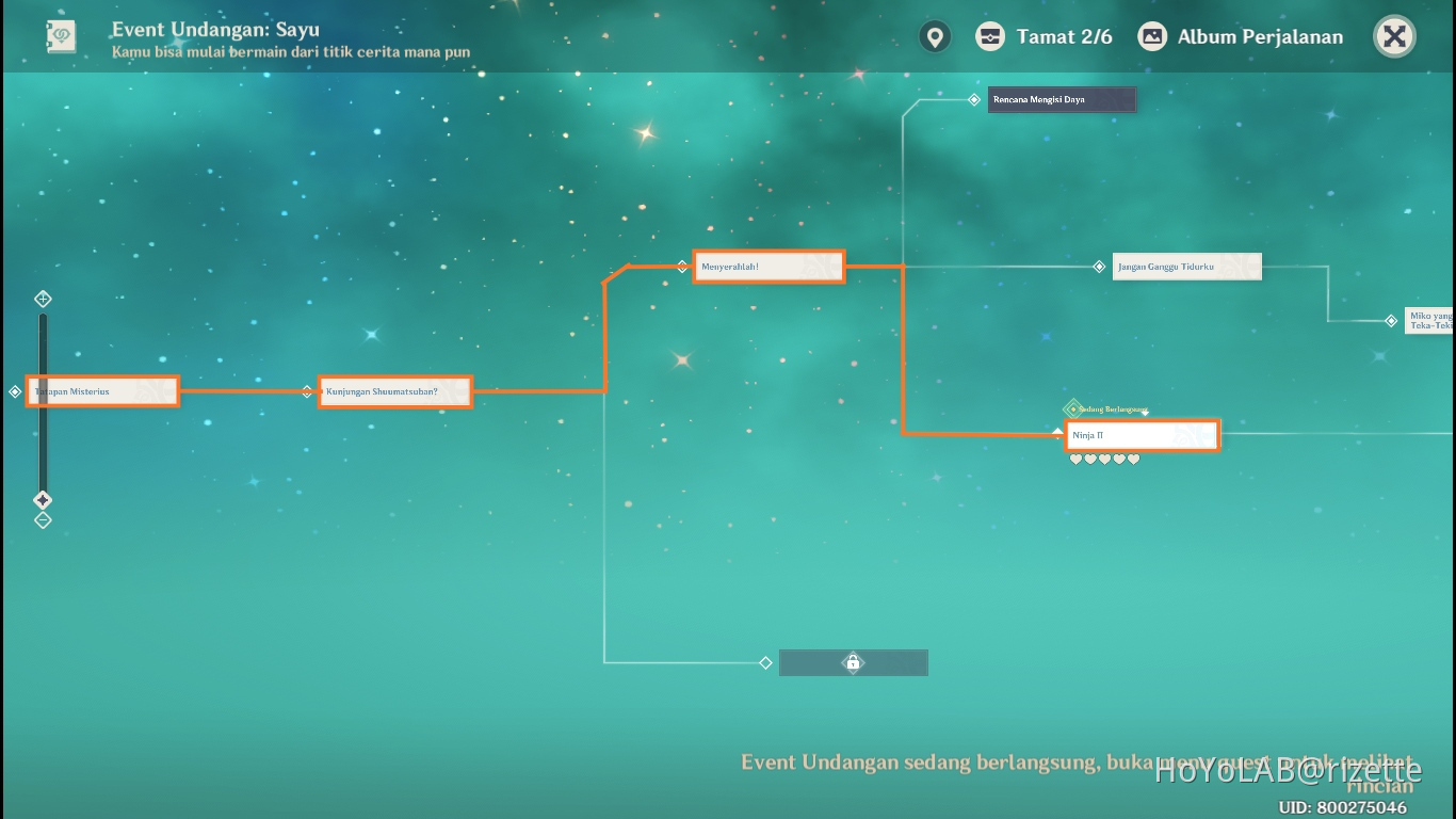 [Seri Event Undangan] Cara Mendapatkan Hidden Achievement "Ninja Ala ...