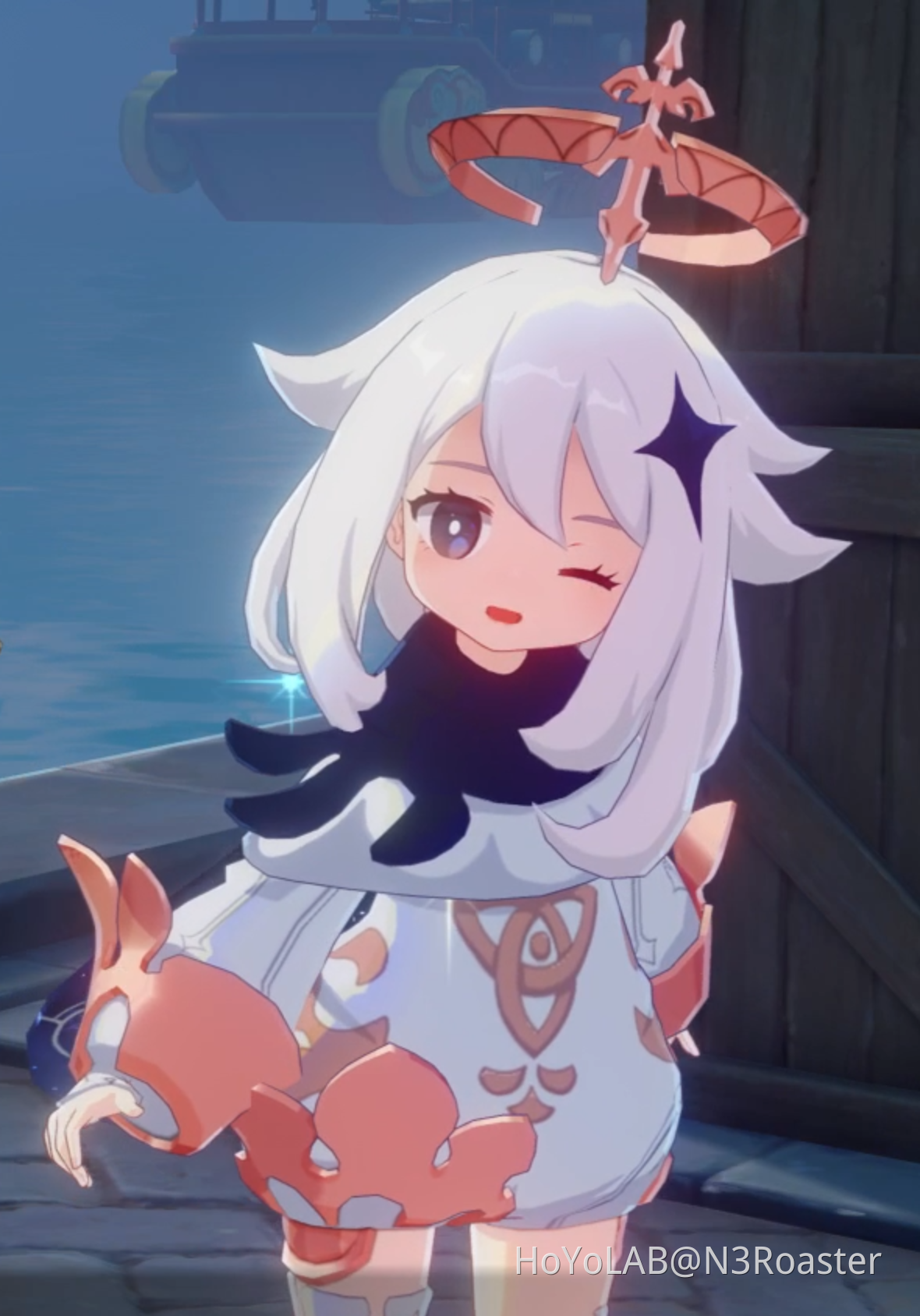 Winking Paimon Genshin Impact | HoYoLAB