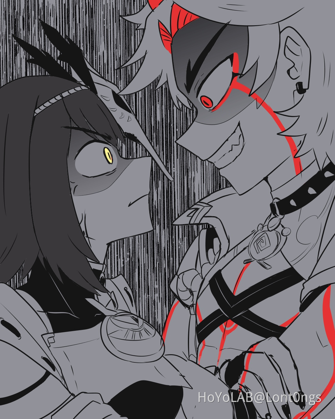 Tension [IttoSara] Genshin Impact | HoYoLAB
