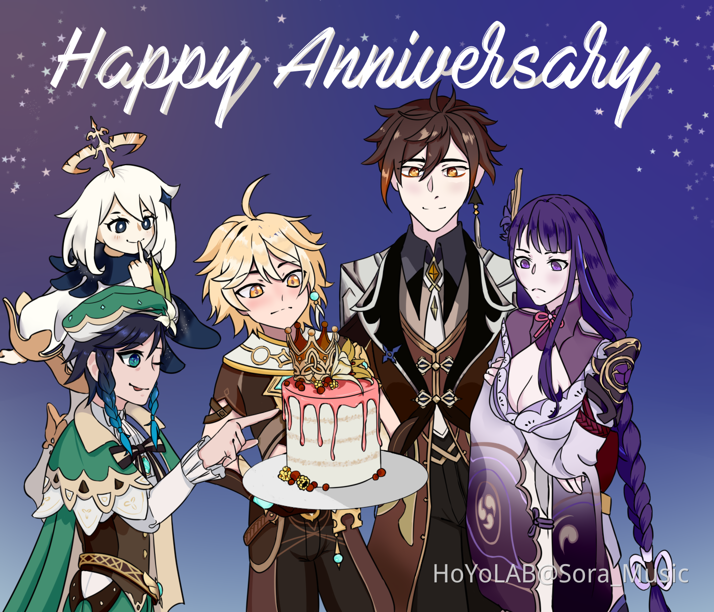 Happy Anniversary! Genshin Impact | HoYoLAB