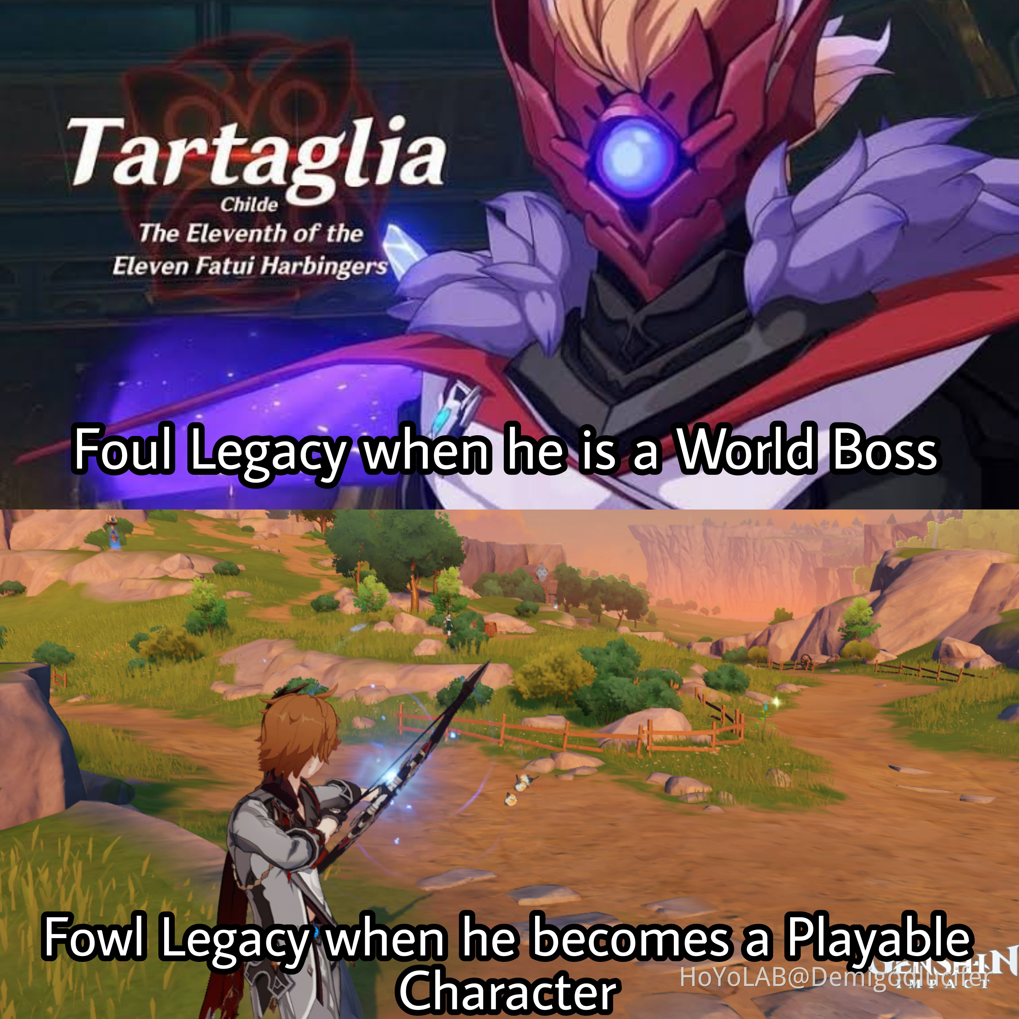 Childe vs Child Genshin Impact | HoYoLAB