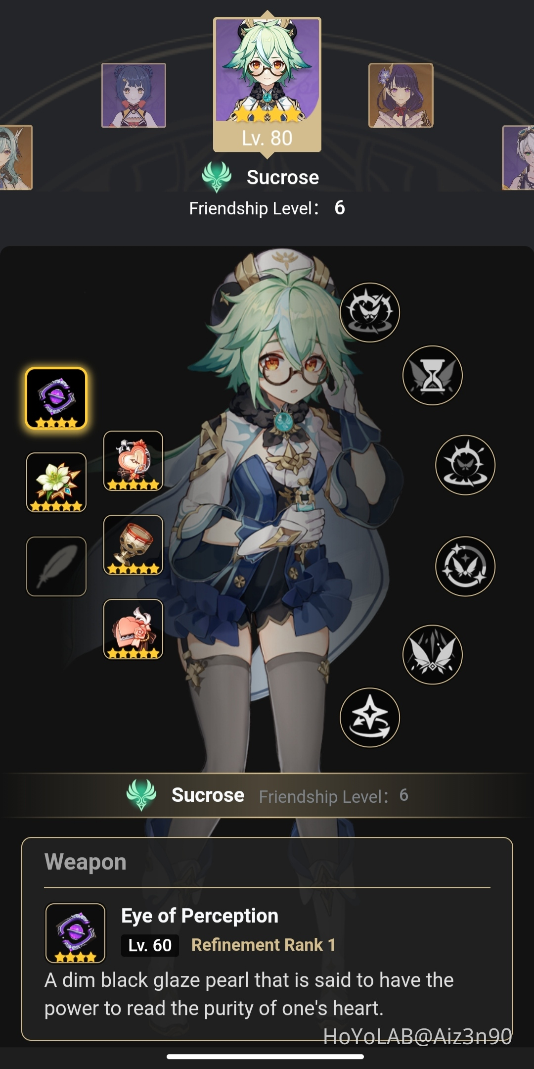 C6 Characters 🤎 Genshin Impact | HoYoLAB