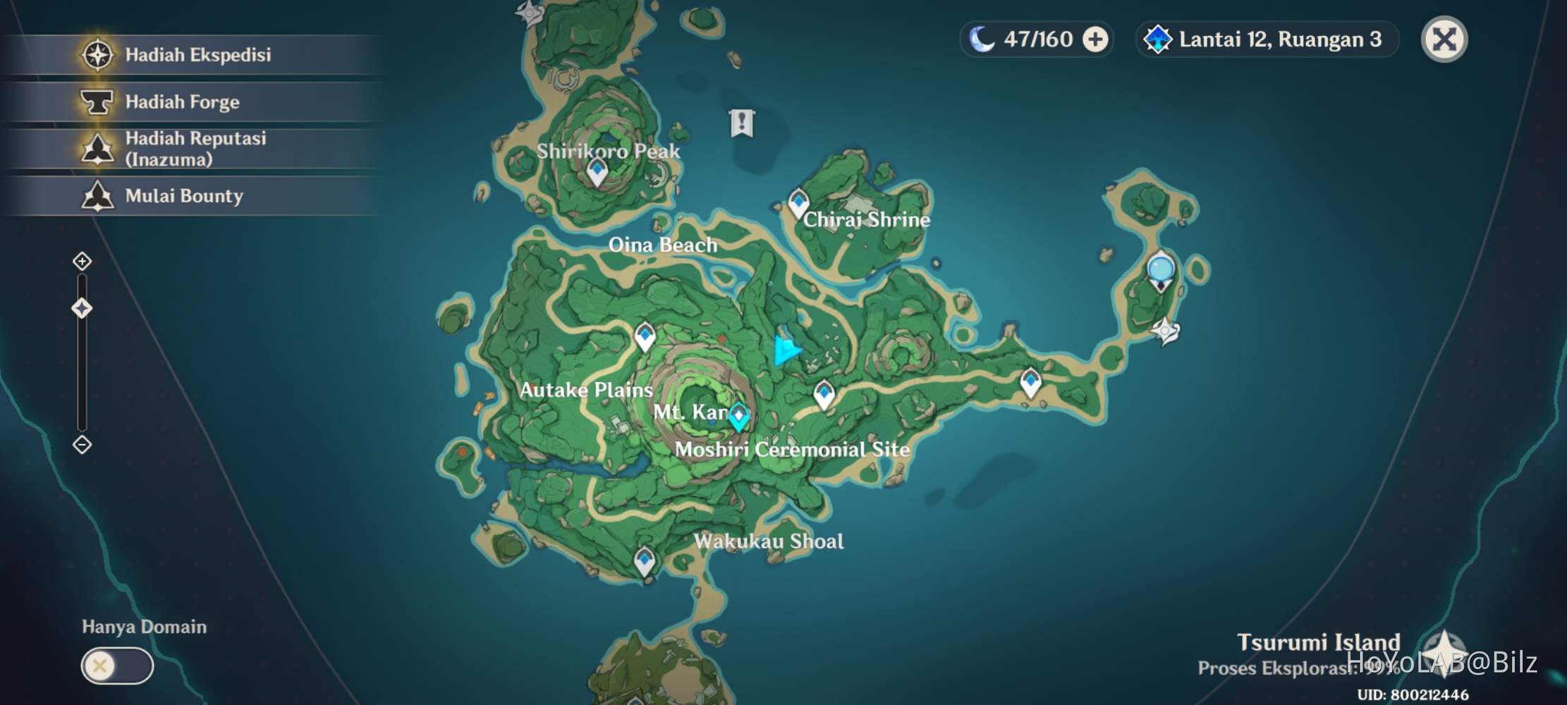 Peta Harta karun tersembunyi Genshin Impact | HoYoLAB