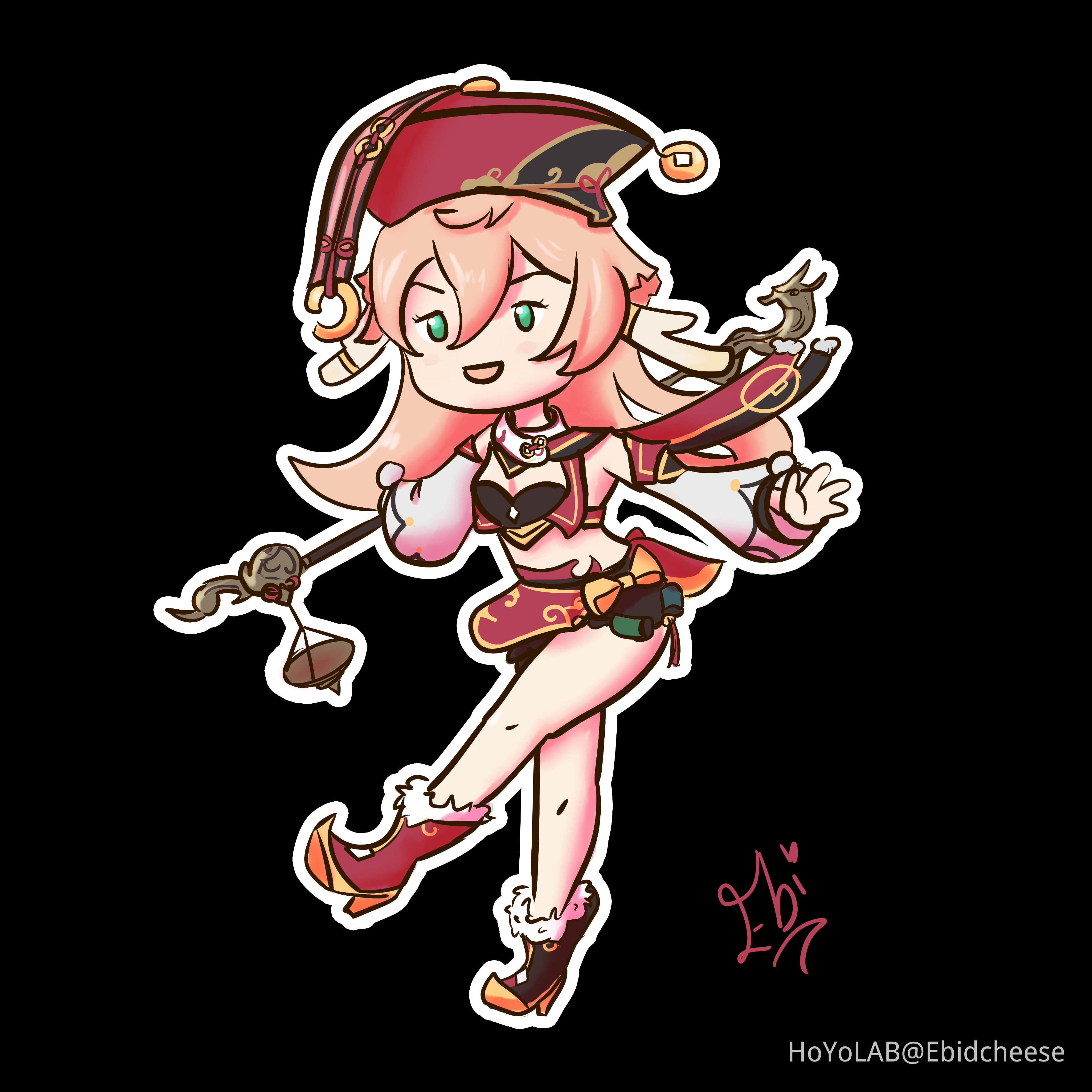 Chibi yanfei Genshin Impact | HoYoLAB