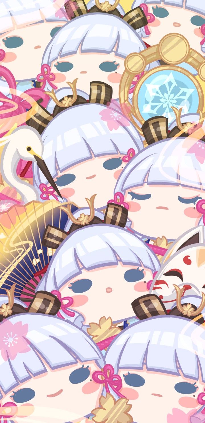 cryo character phone wallpaper Genshin Impact | HoYoLAB