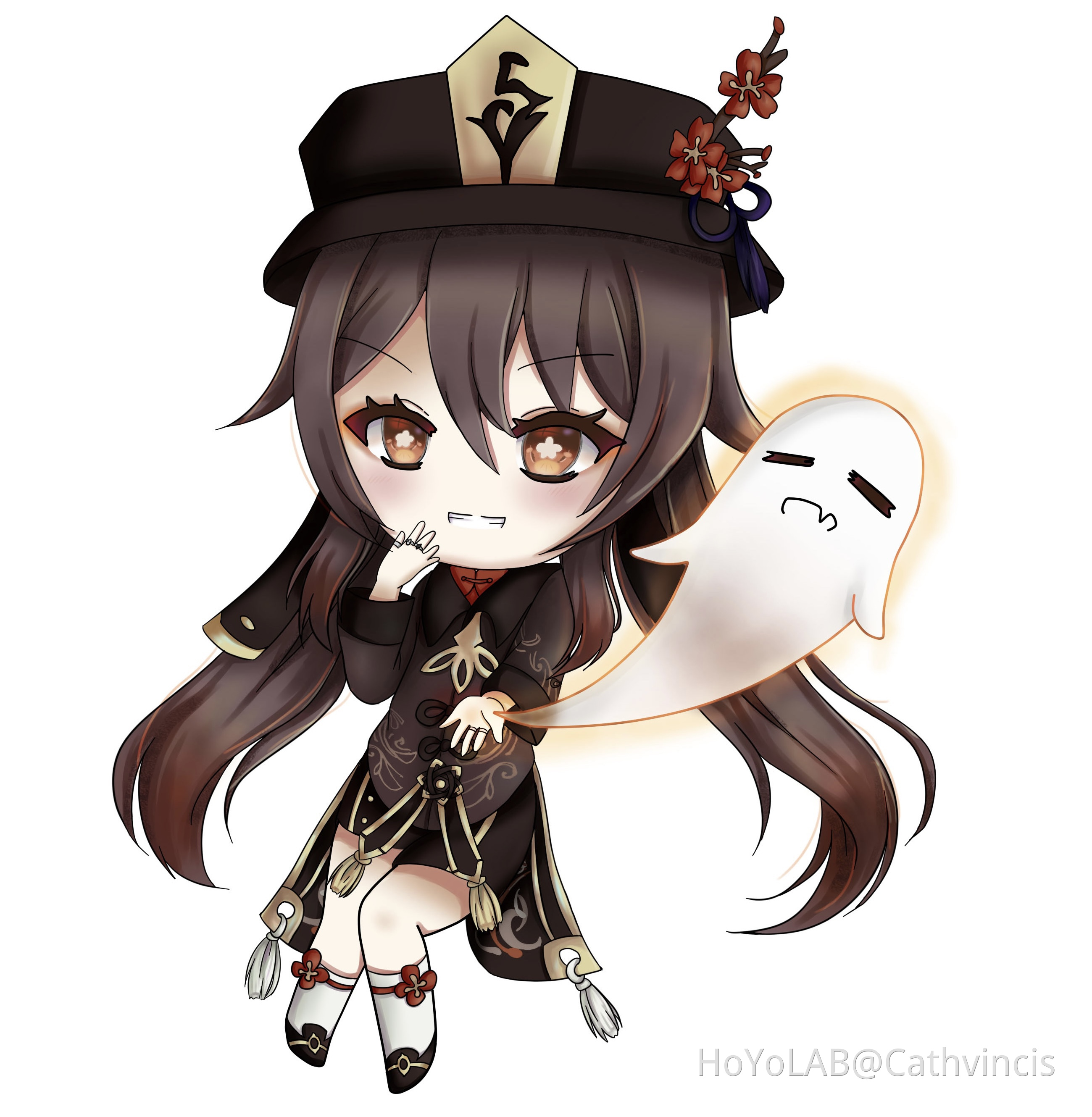 Hutao chibi Genshin Impact | HoYoLAB