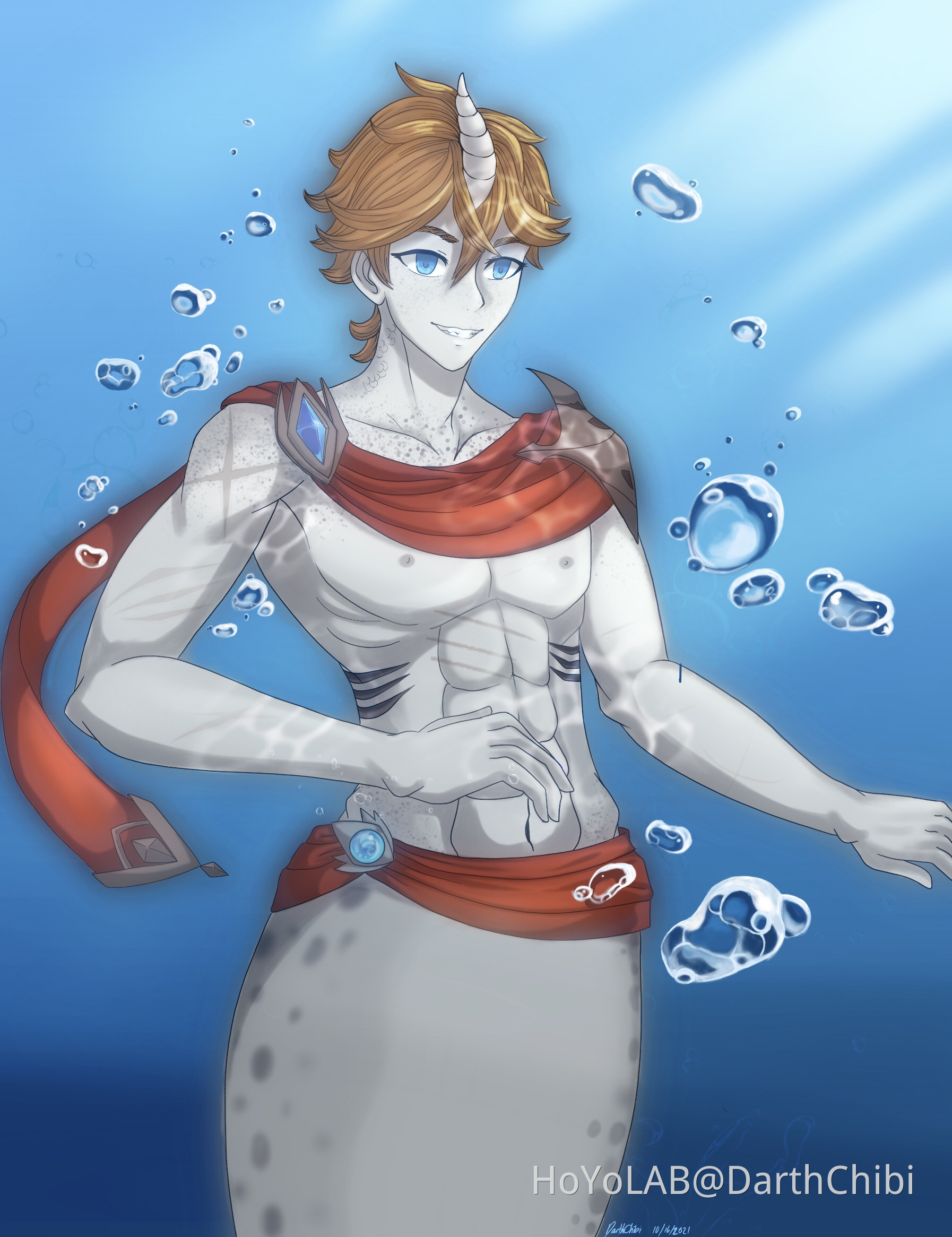 Merman Childe Genshin Impact | HoYoLAB