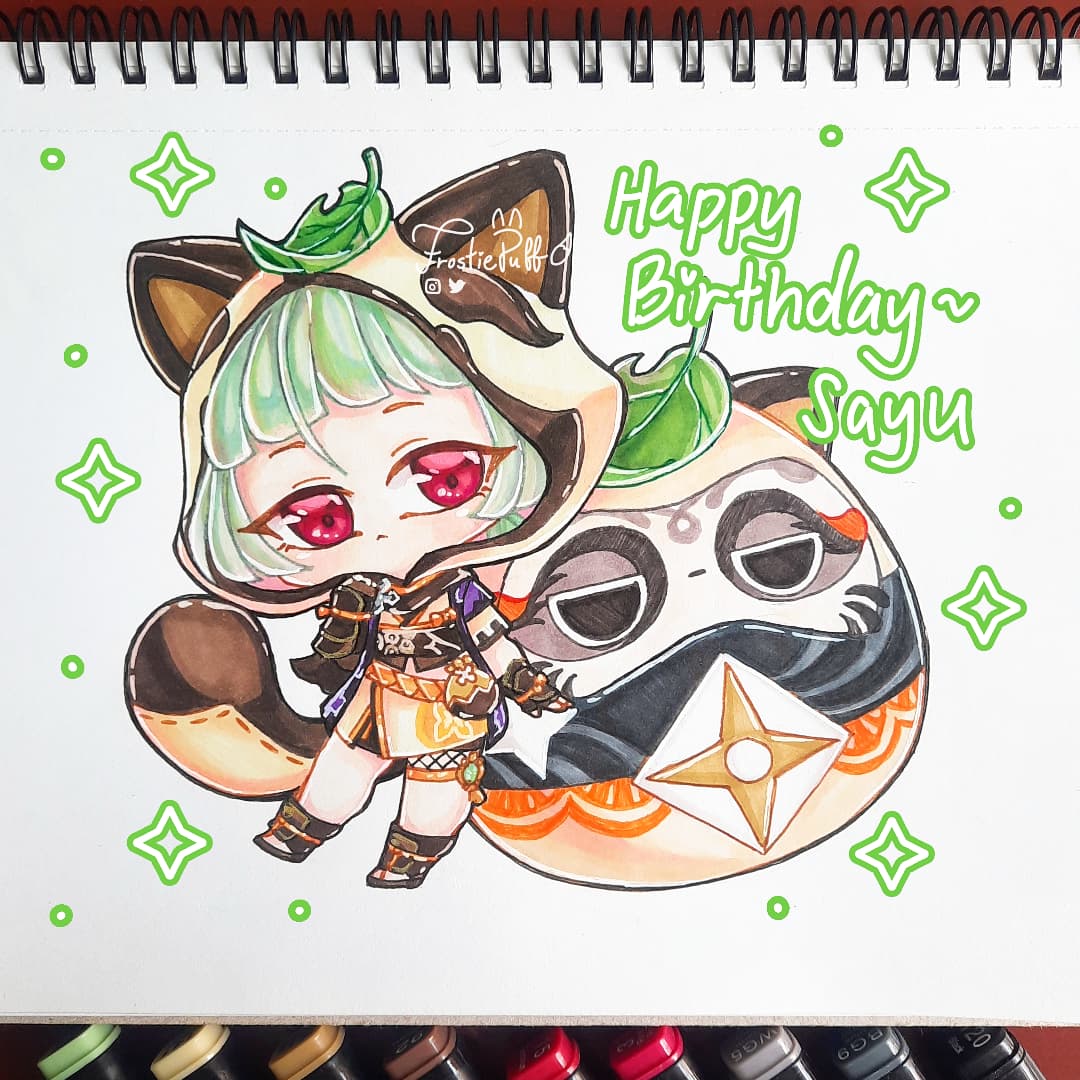 🐿🍃ℍ𝕒𝕡𝕡𝕪 𝔹𝕚𝕣𝕥𝕙𝕕𝕒𝕪 𝕊𝕒𝕪𝕦 🍃🐿 Genshin Impact | HoYoLAB