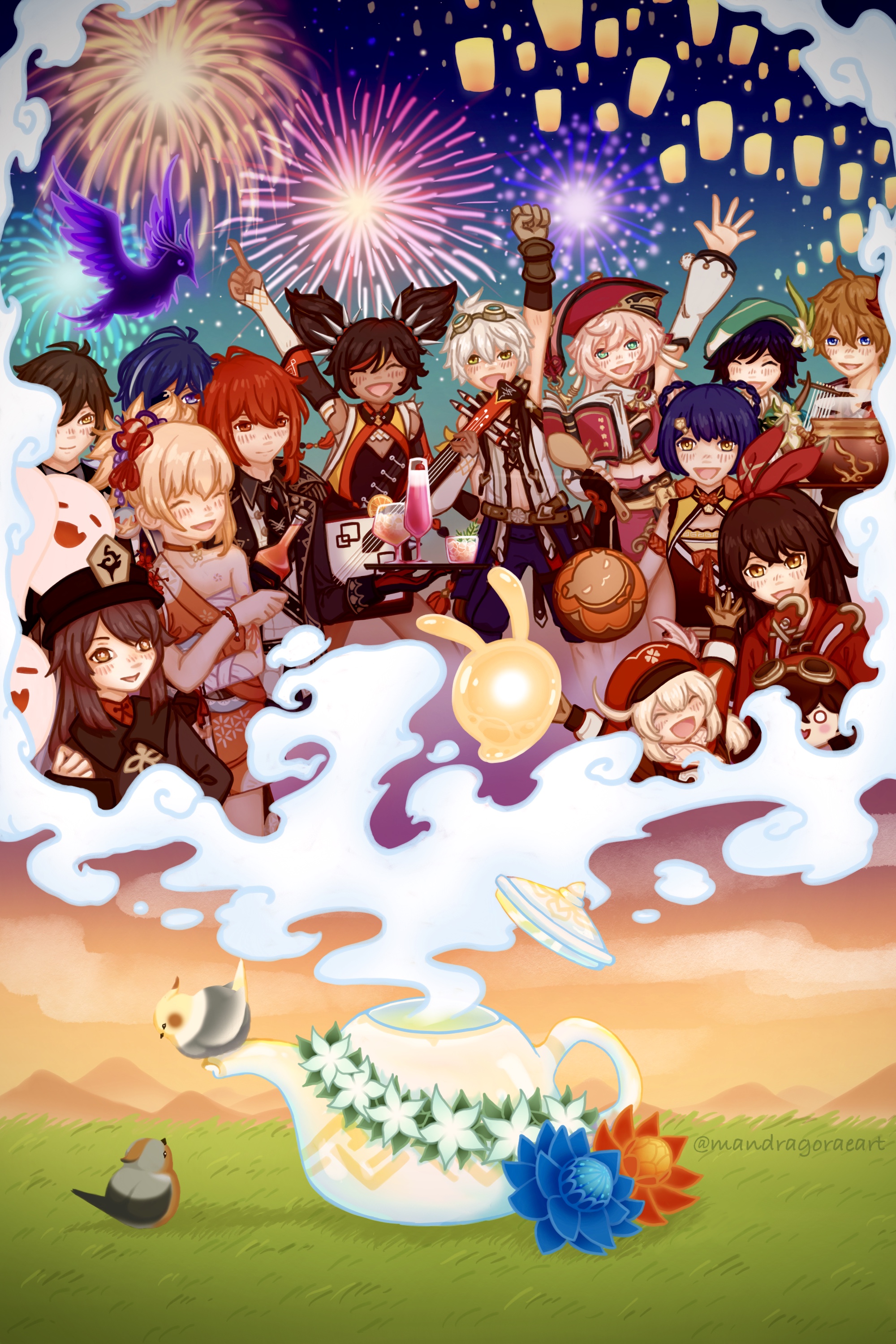 Genshin’s First Anniversary: Festive Fever!! Genshin Impact | HoYoLAB