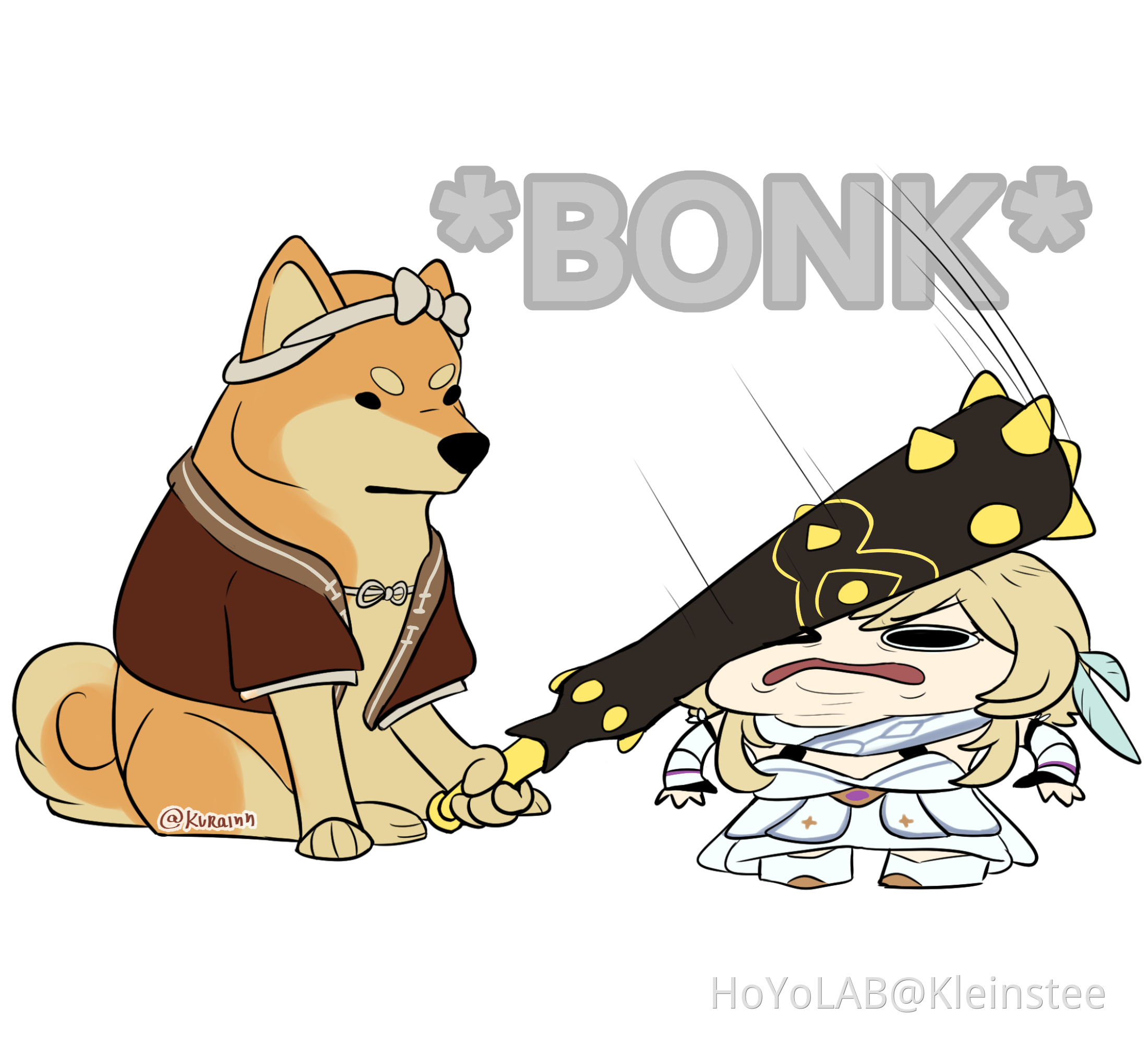 Meme: BONK na Lumine | Genshin Impact | HoYoLAB