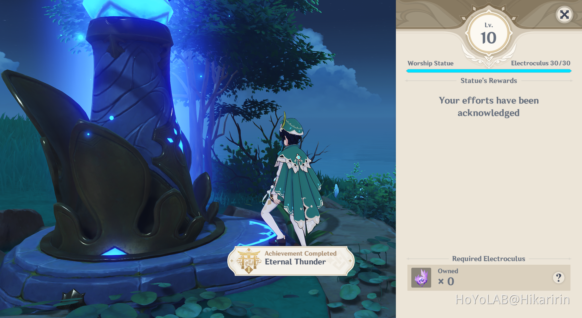 Statue of Inazuma Complete! Genshin Impact | HoYoLAB