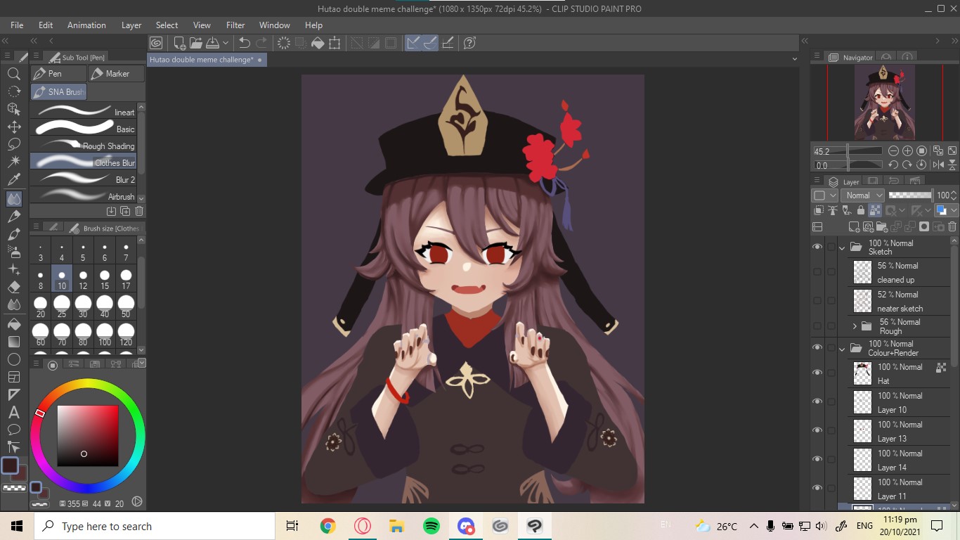 Hutao WIP Genshin Impact | HoYoLAB