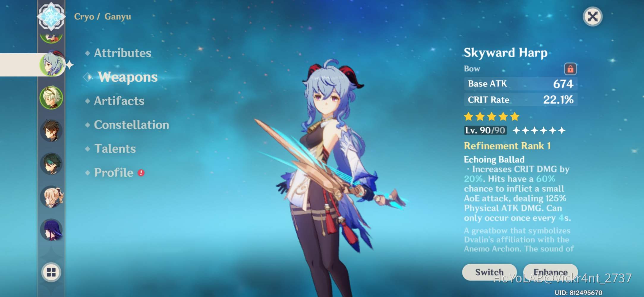 F2P ganyu build (with Bennett) Genshin Impact | HoYoLAB