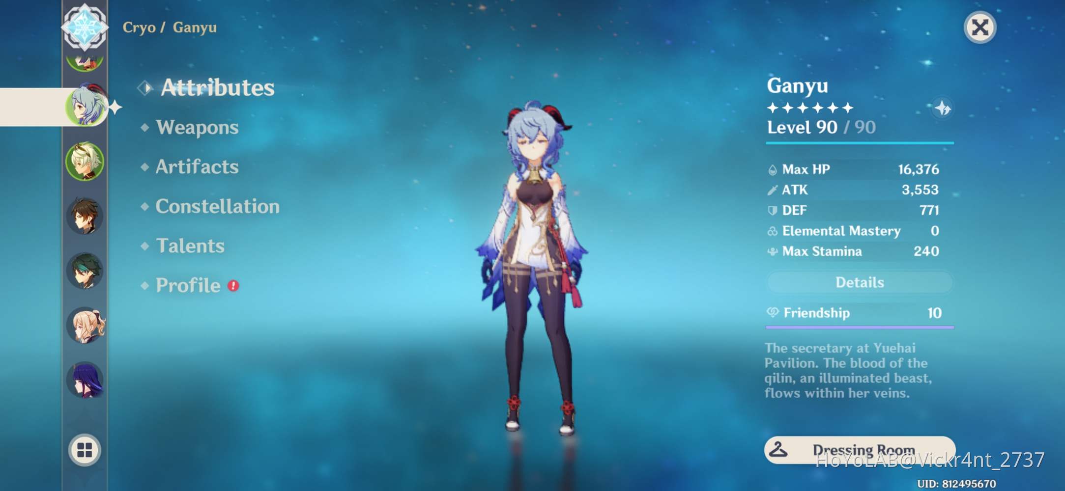 F2P ganyu build (with Bennett) Genshin Impact | HoYoLAB