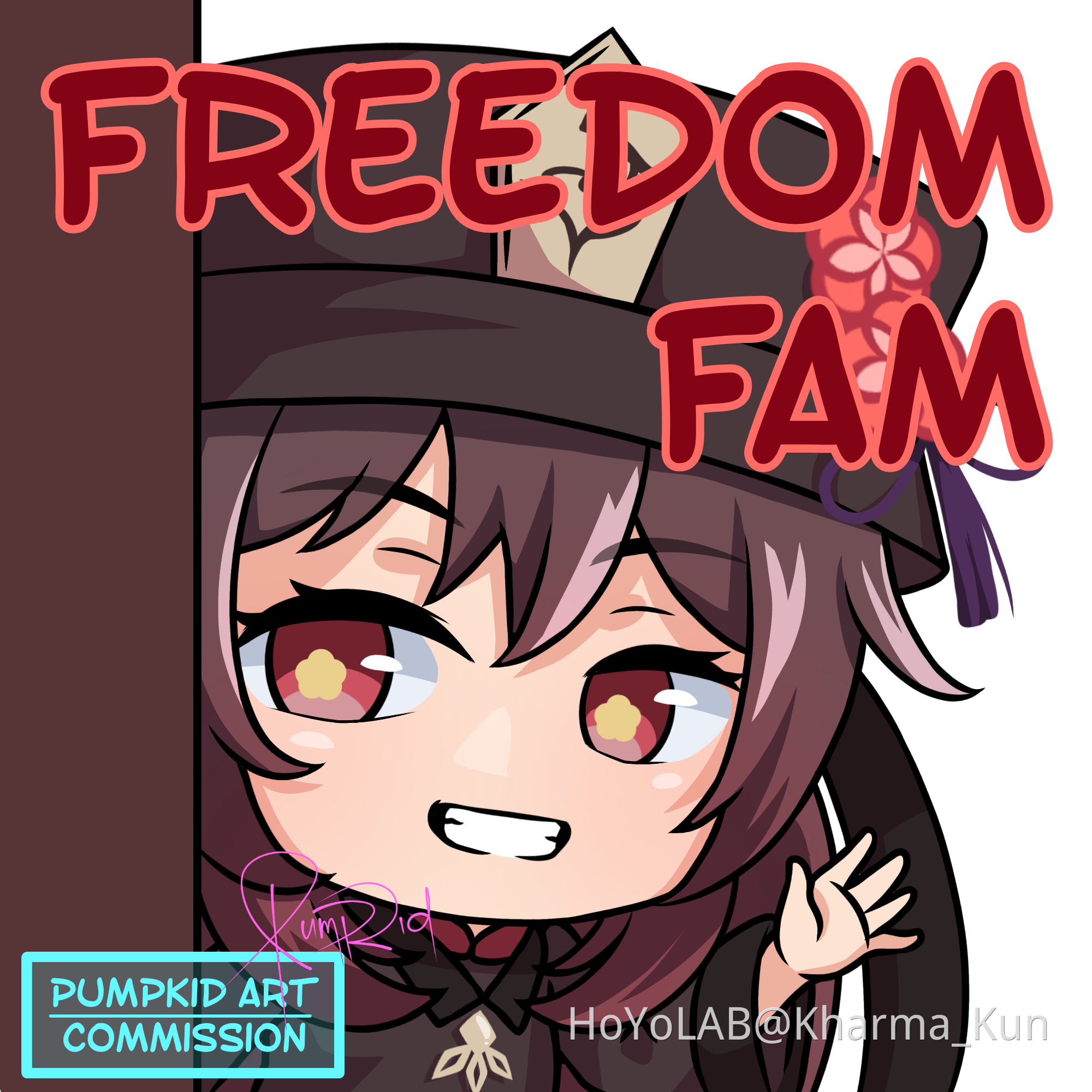 Hu Tao Wave Freedom Fam Emote | Genshin Impact | HoYoLAB