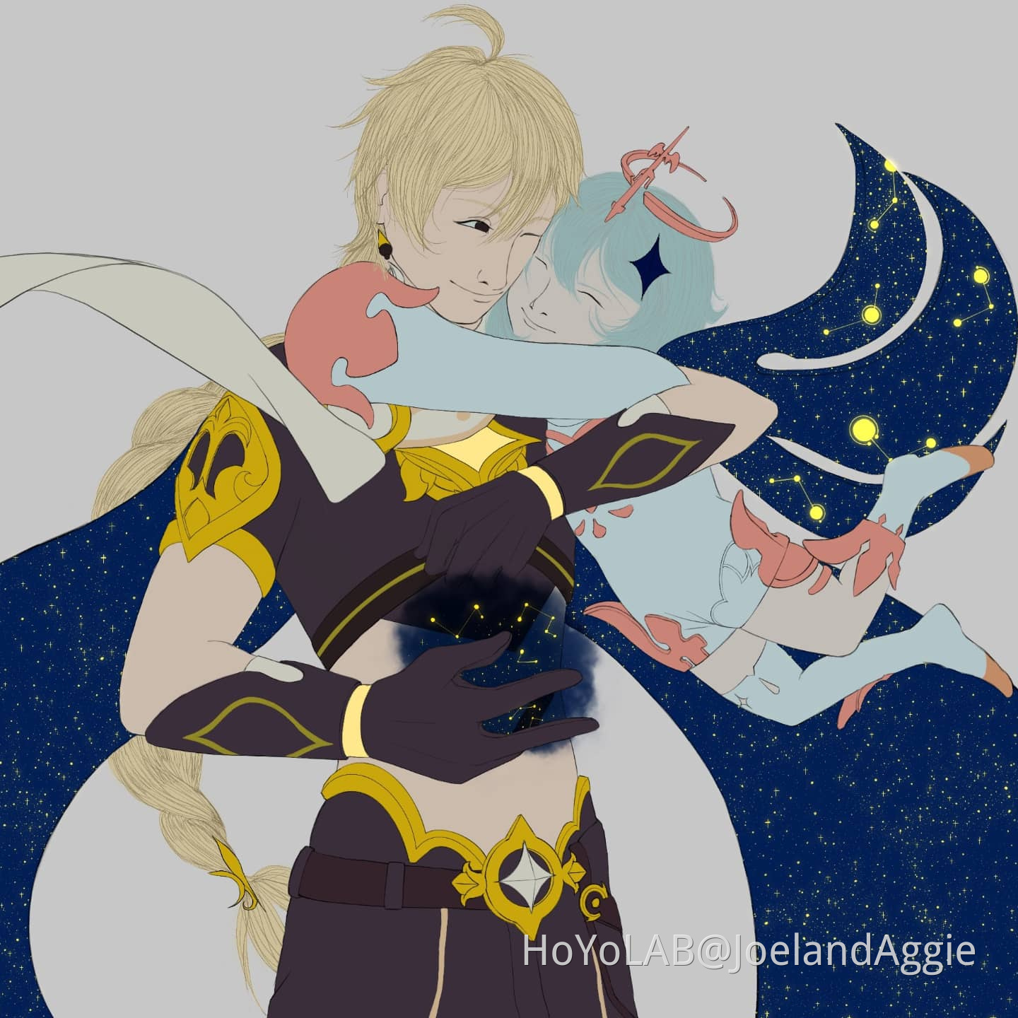 Aether and Paimon - miHoYo Player Community