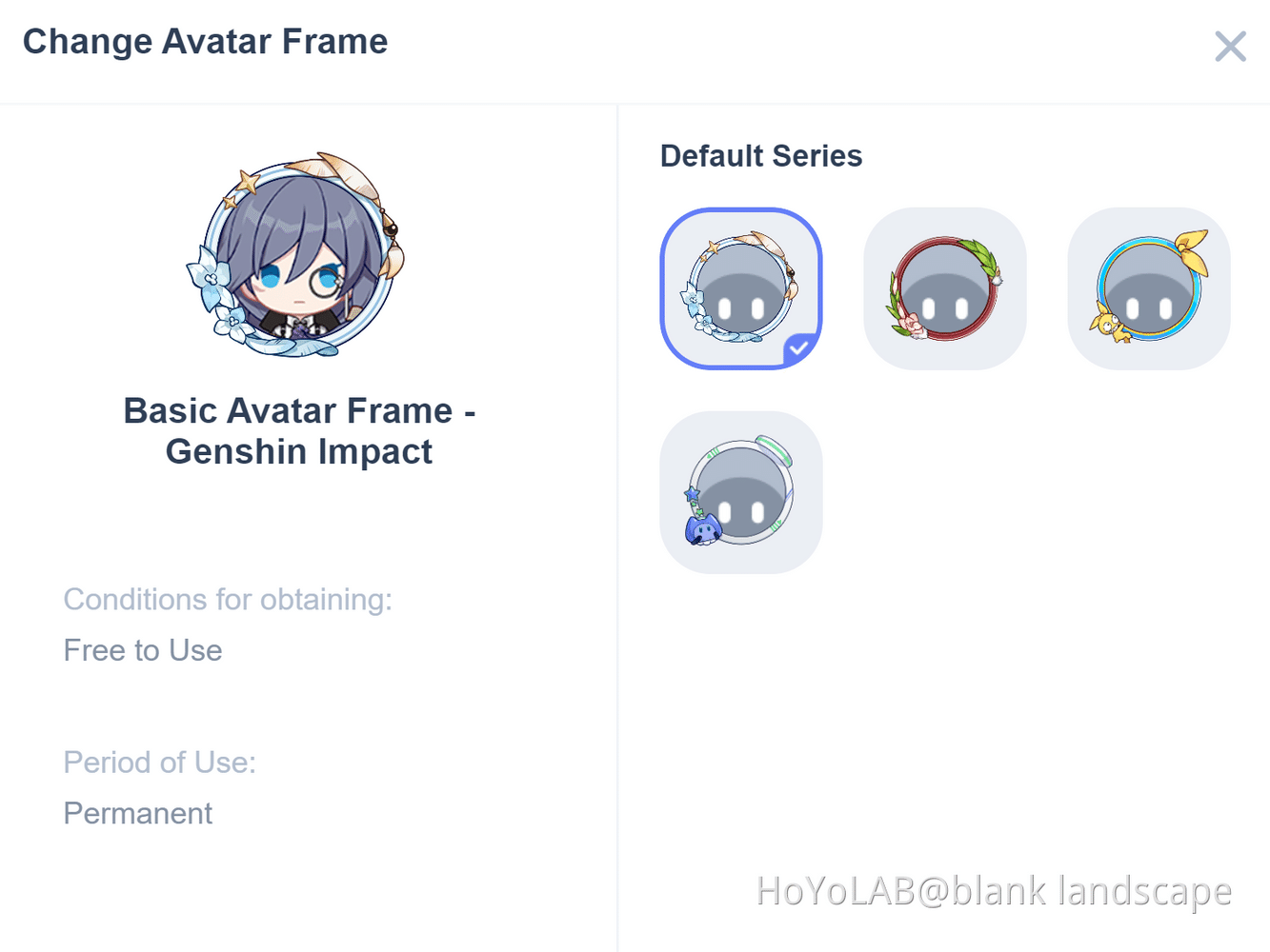 they added profile picture frames Genshin Impact | HoYoLAB