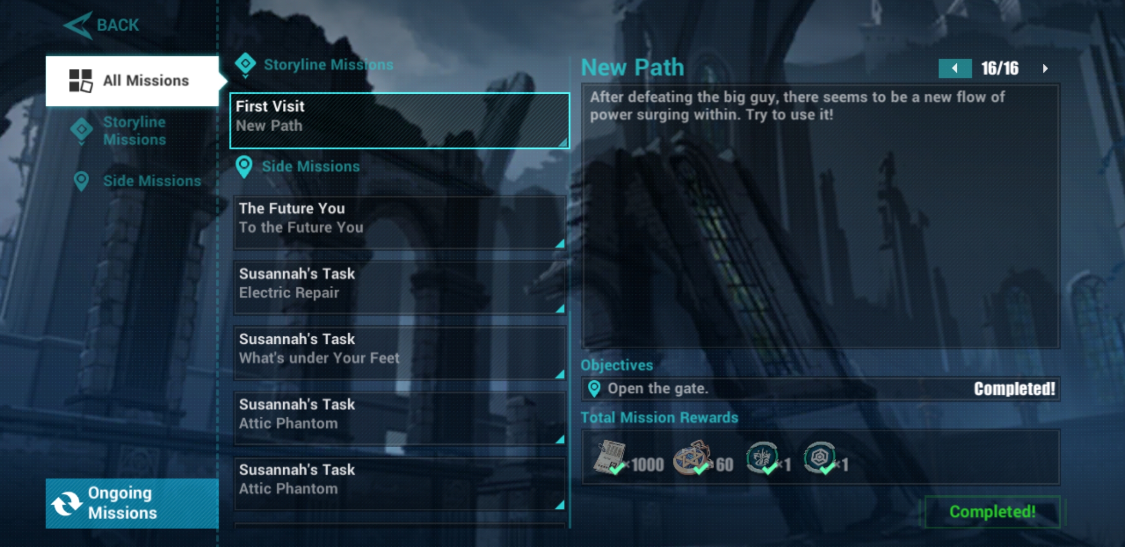 I wish there was a way to replay the story missions in the new Honkai ...