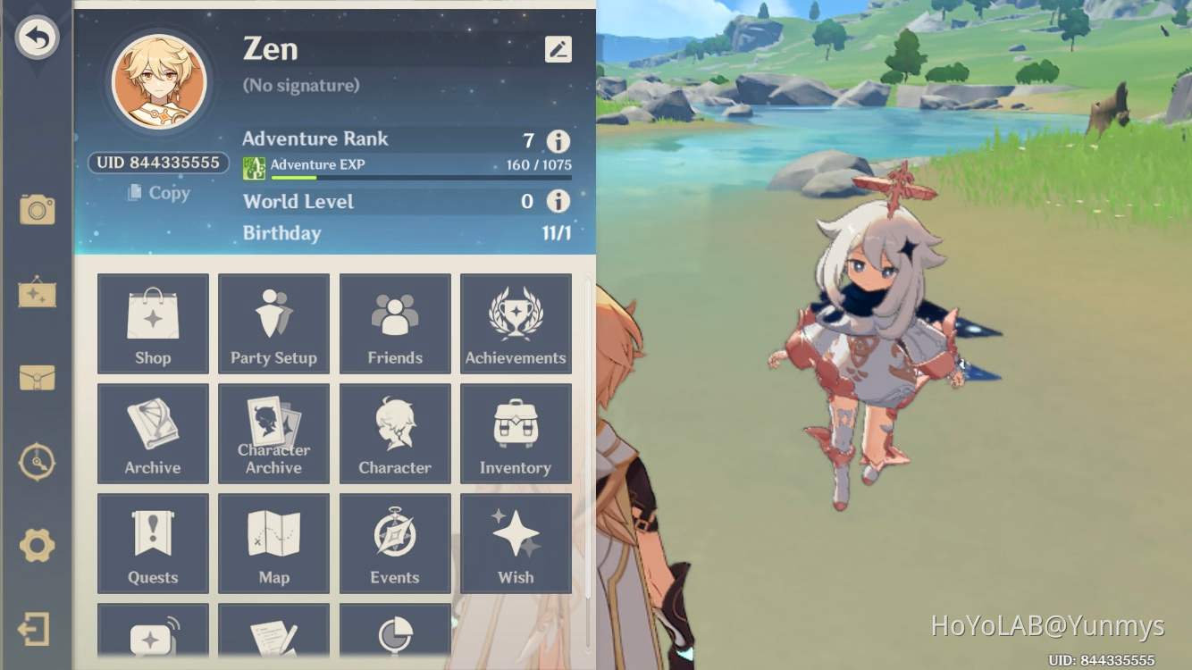 Get the most awesome uid Genshin Impact | HoYoLAB