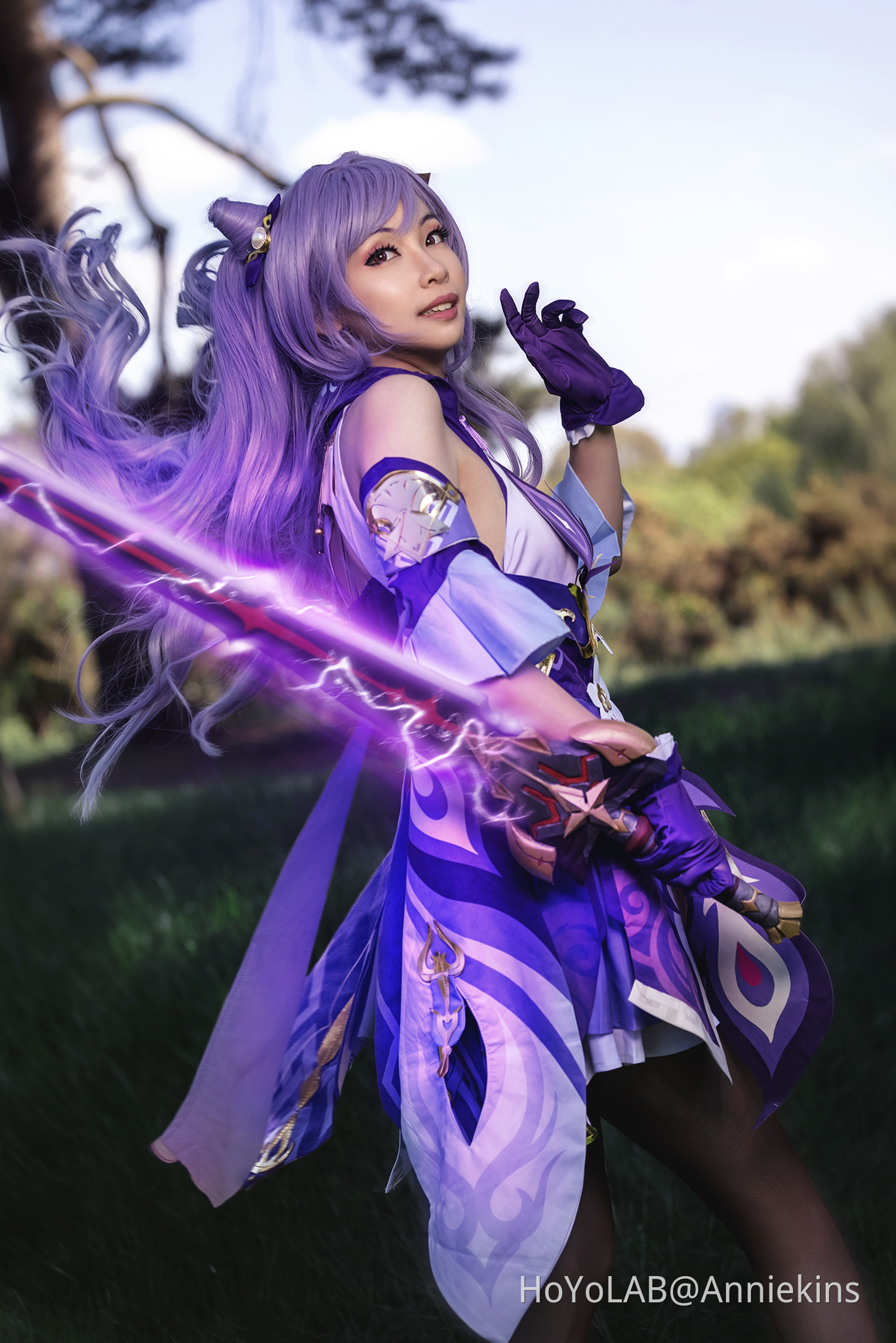 My Keqing cosplay~ Genshin Impact | HoYoLAB