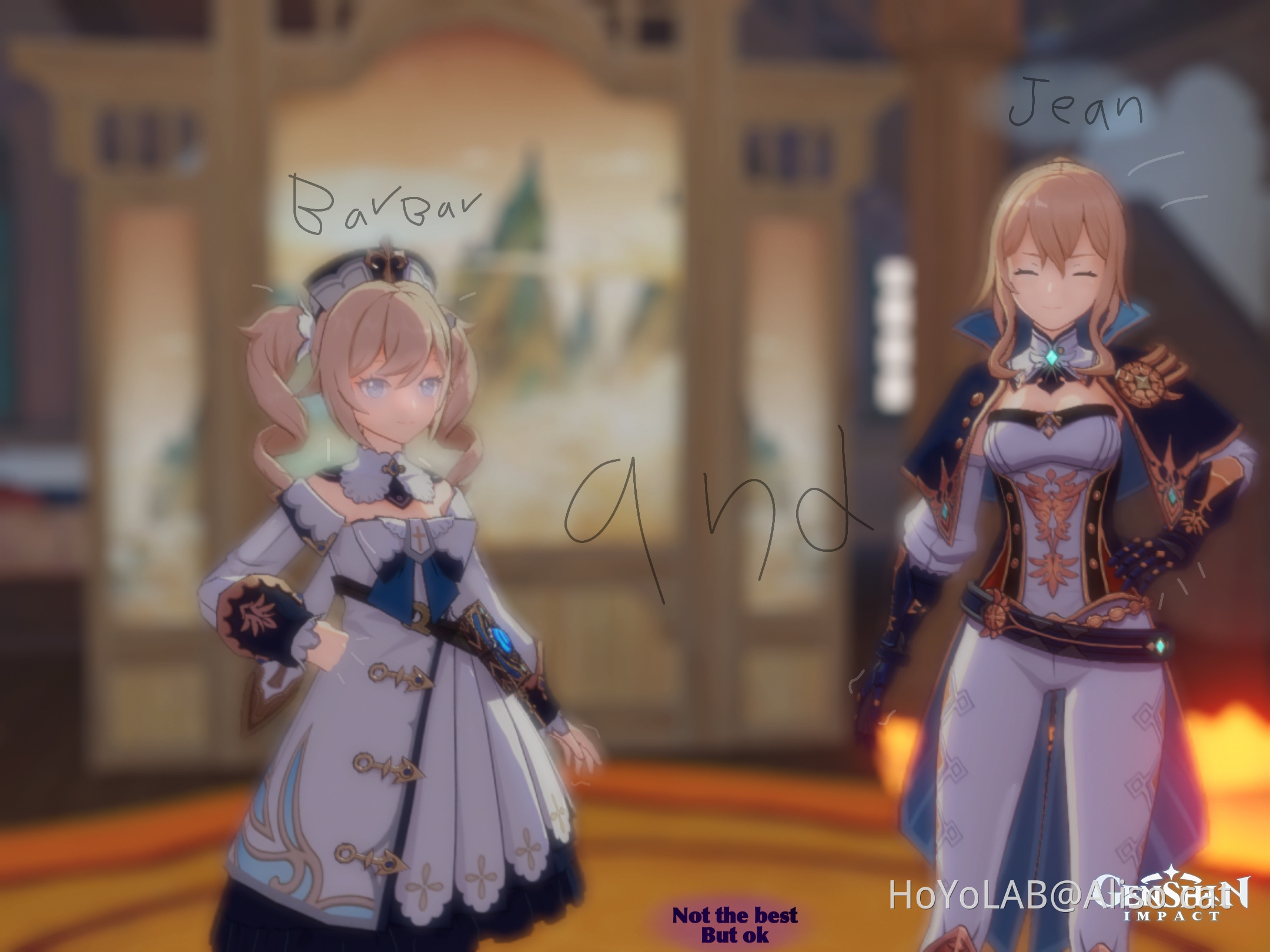 Barbra and jean Genshin Impact | HoYoLAB