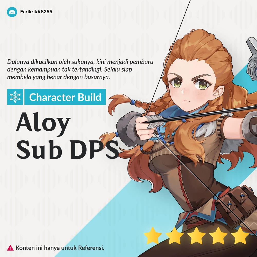 [Mini Guide] Character Build: Aloy Sub DPS - Savior From Another World ...