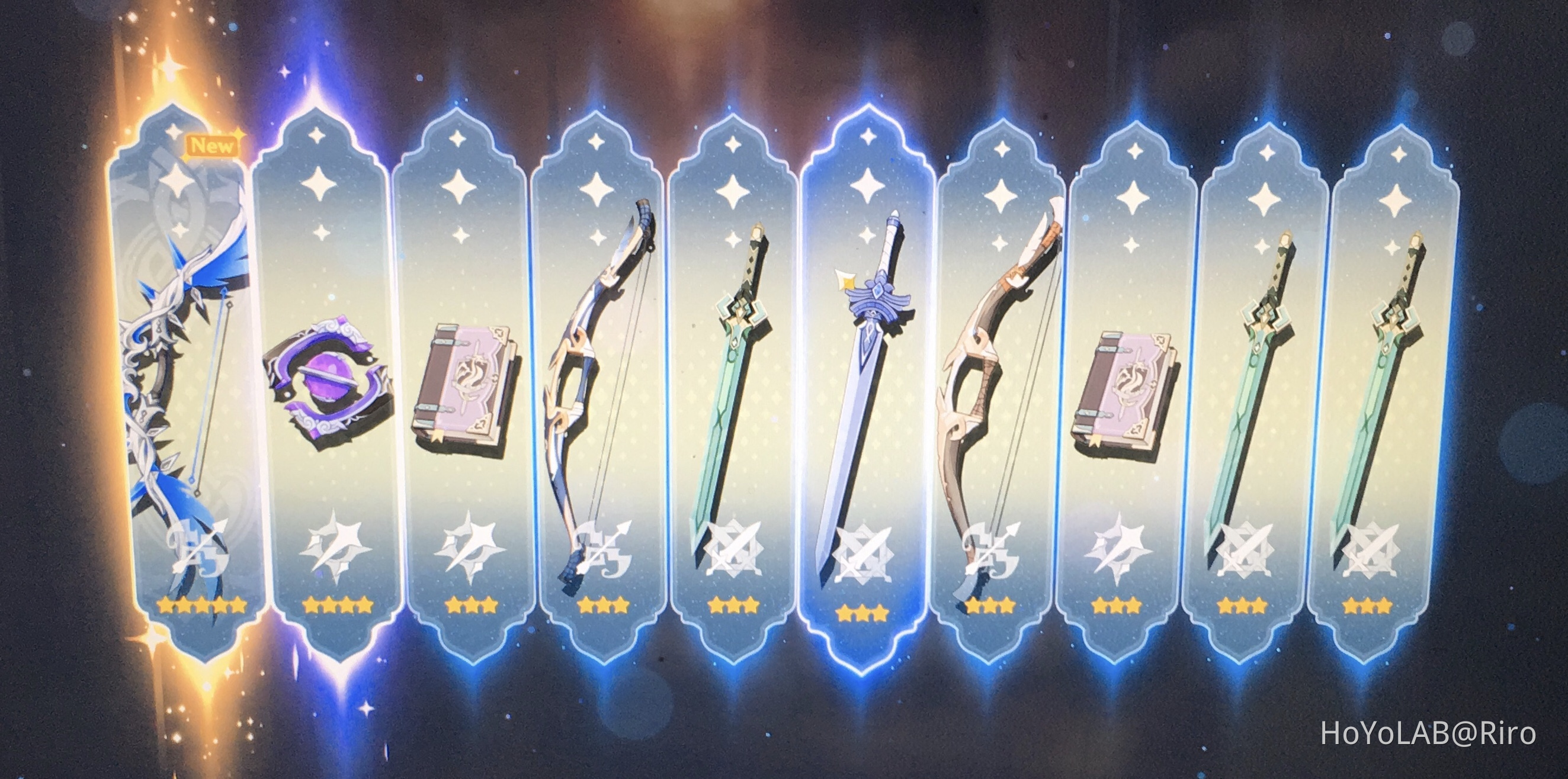 My first 5* weapon in the weapon banner Genshin Impact | HoYoLAB