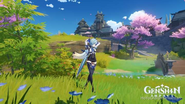 Eula Lawrence 「Captain of the Reconnaissance Company with the Knights ...